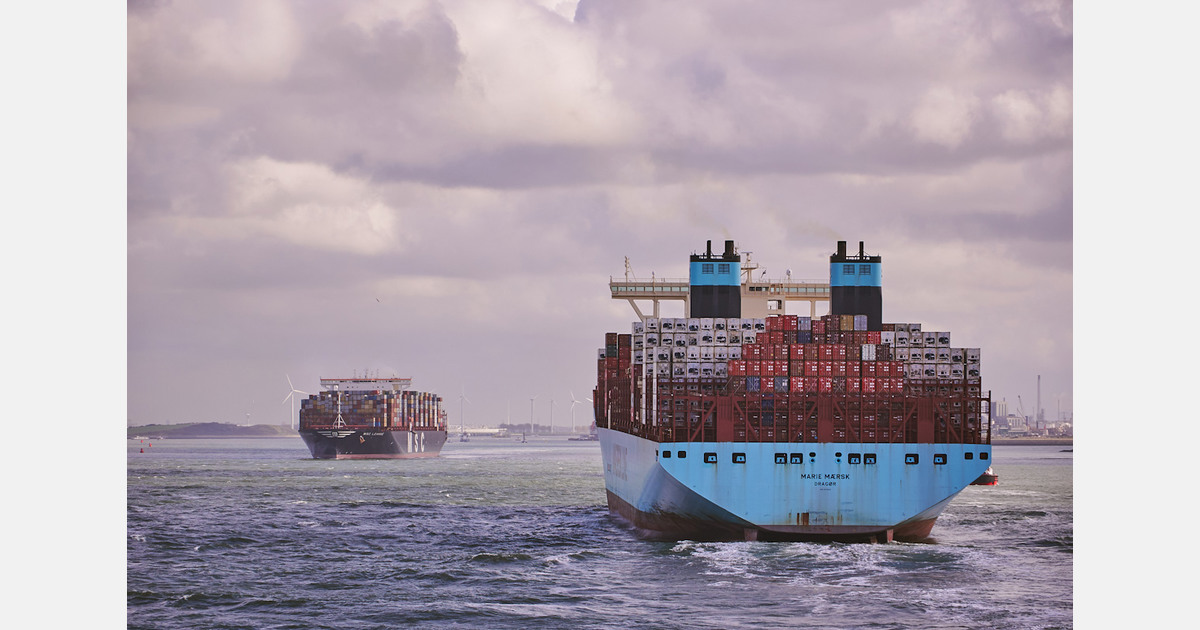 Overzicht van containerschepen die getroffen zijn door het conflict in ...