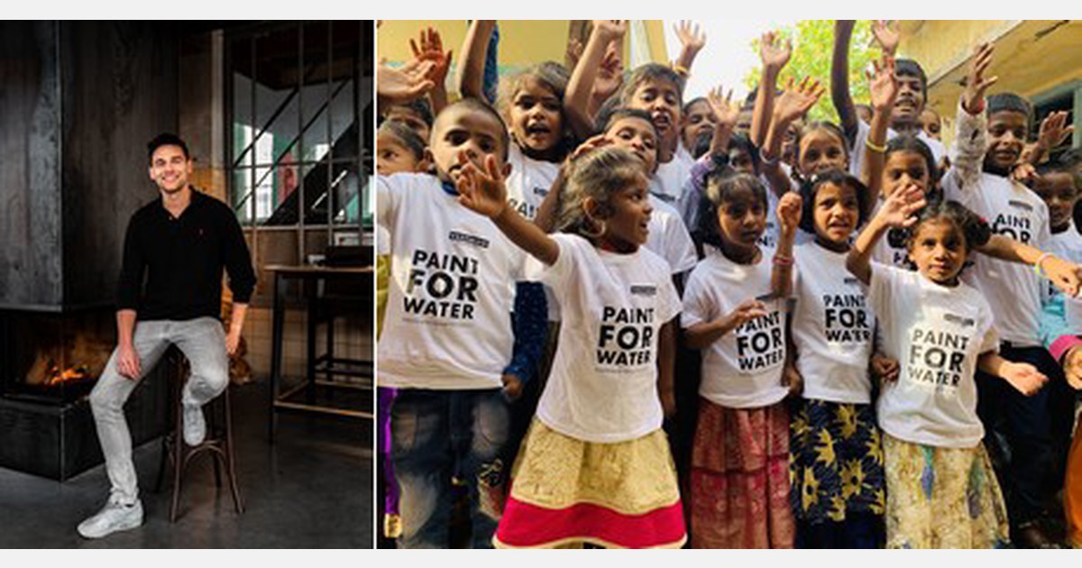 Eén blik verf goed voor liters schoon water