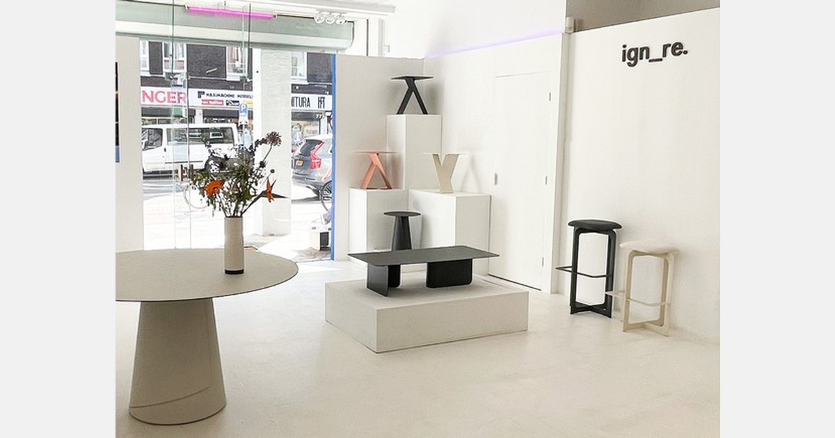 Label ignore opent haar eerste flagshipstore: 'We zetten alle meubels ...