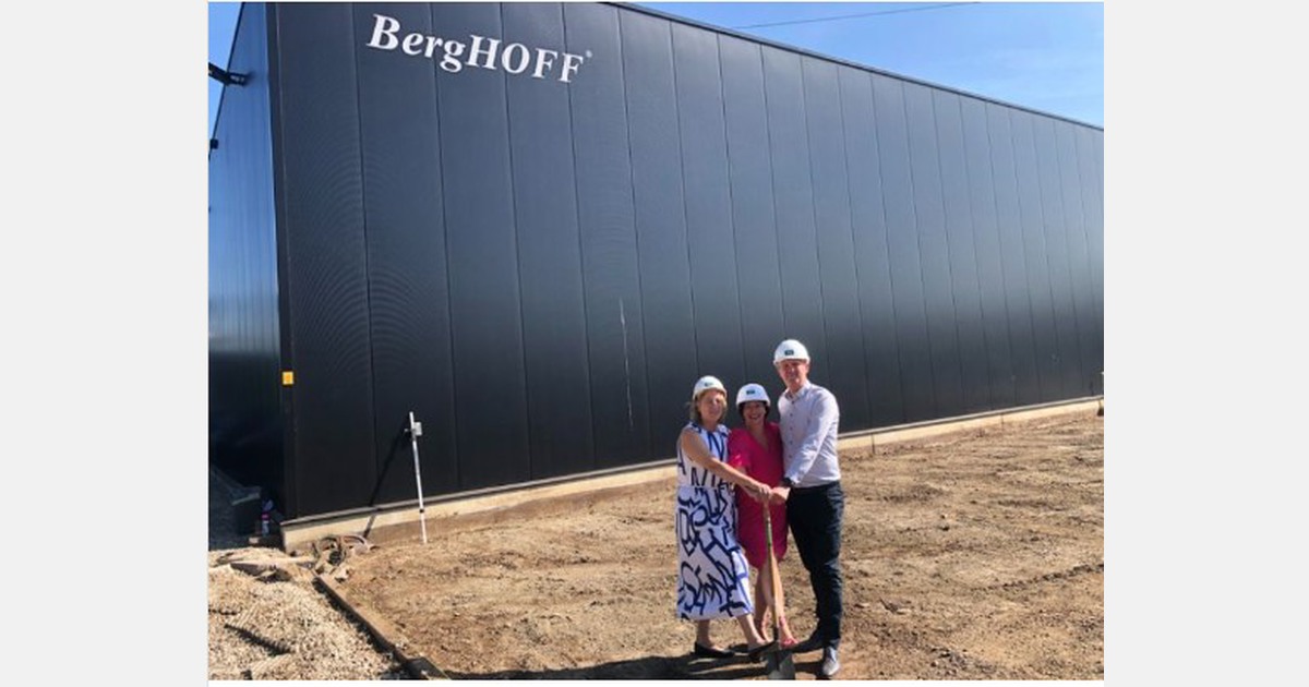 Bouw extra magazijn van BergHOFF België gestart