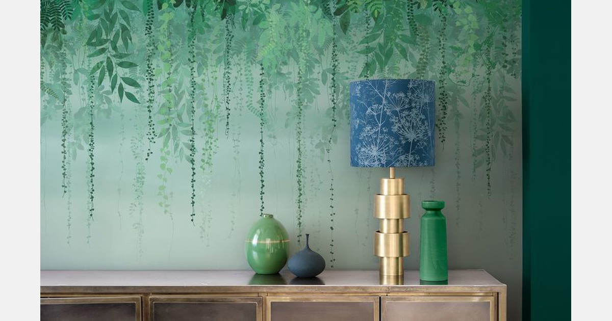 'Gedetailleerde lagen van bladeren en ranken tuimelen omlaag'