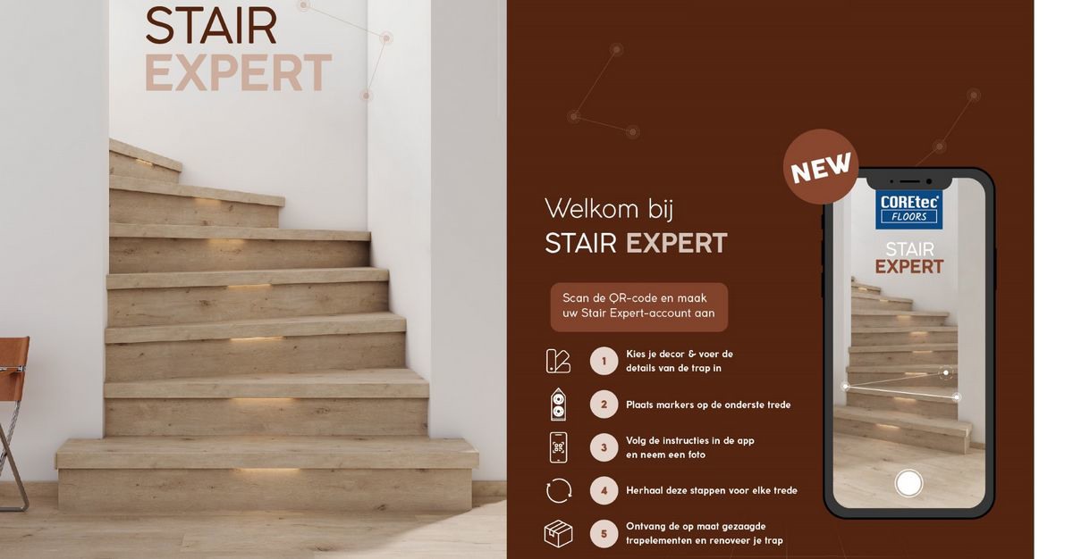 COREtec Floors introduceert Stair Expert: "Revolutionair systeem voor ...