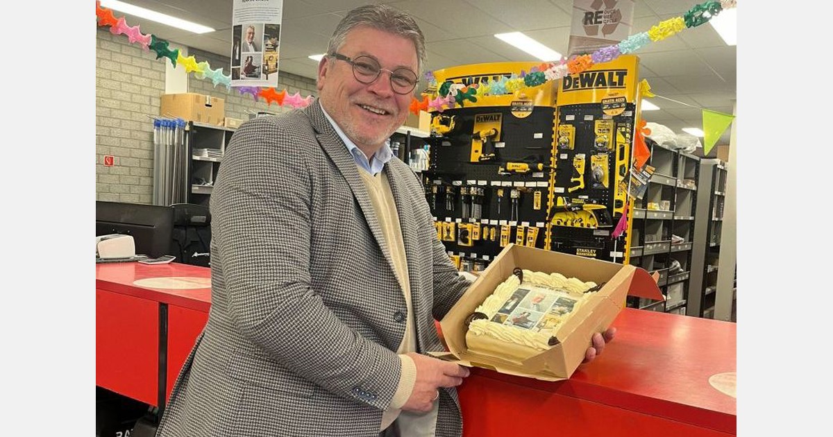 Henk de Bruin 40 jaar in dienst