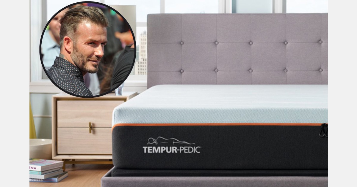 Tempur Sealy International weet David Beckham te strikken