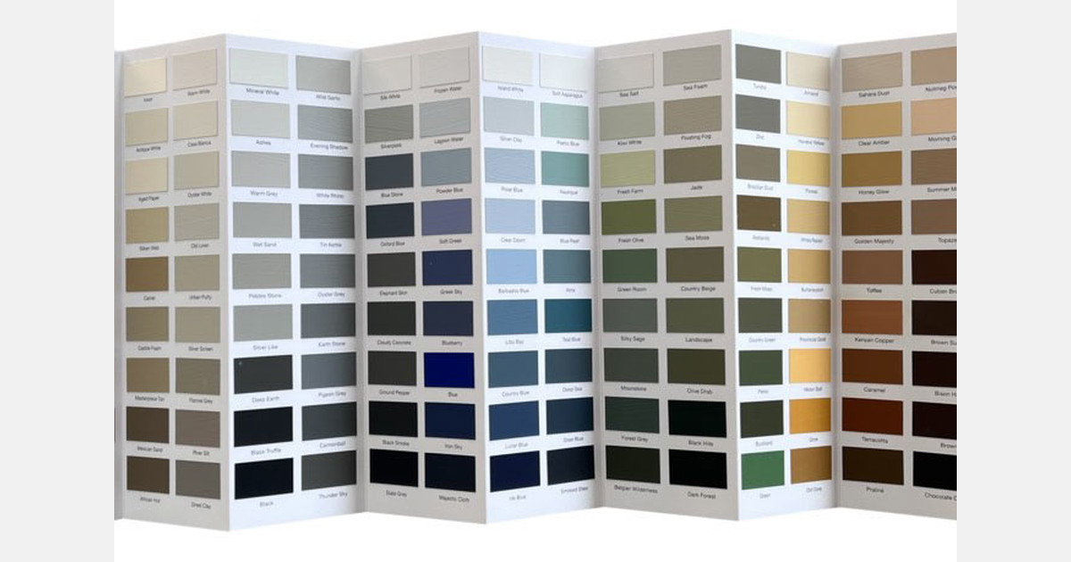 Nieuwe kleurenwaaier Pure & Original