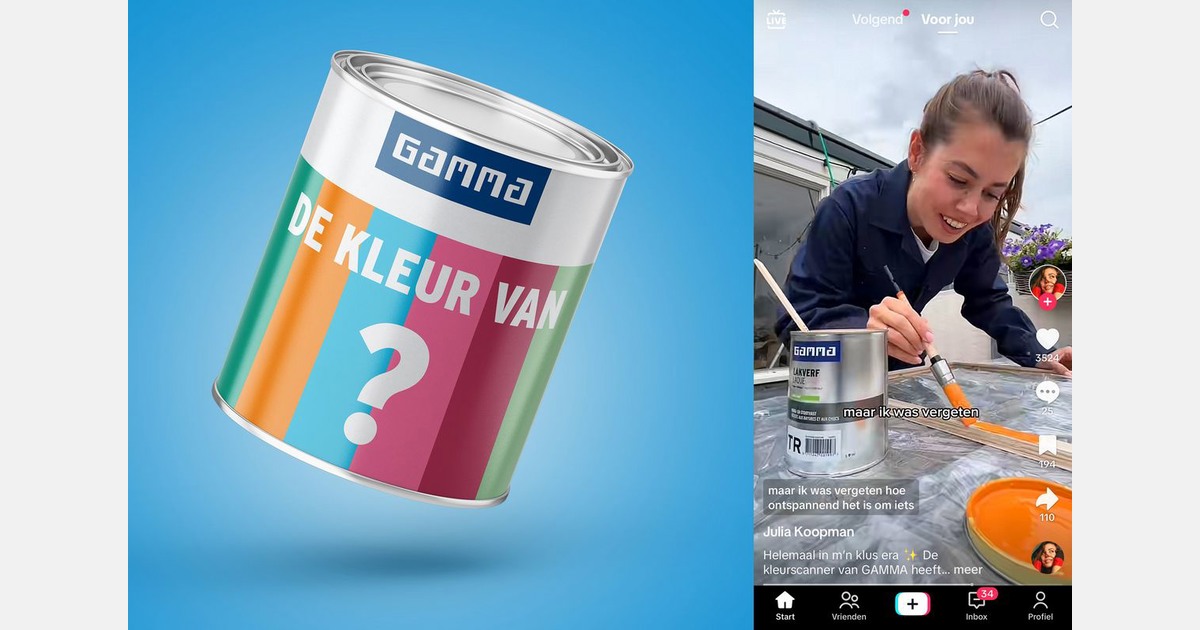 Gamma profileert zich als verfexpert met nieuwe campagne