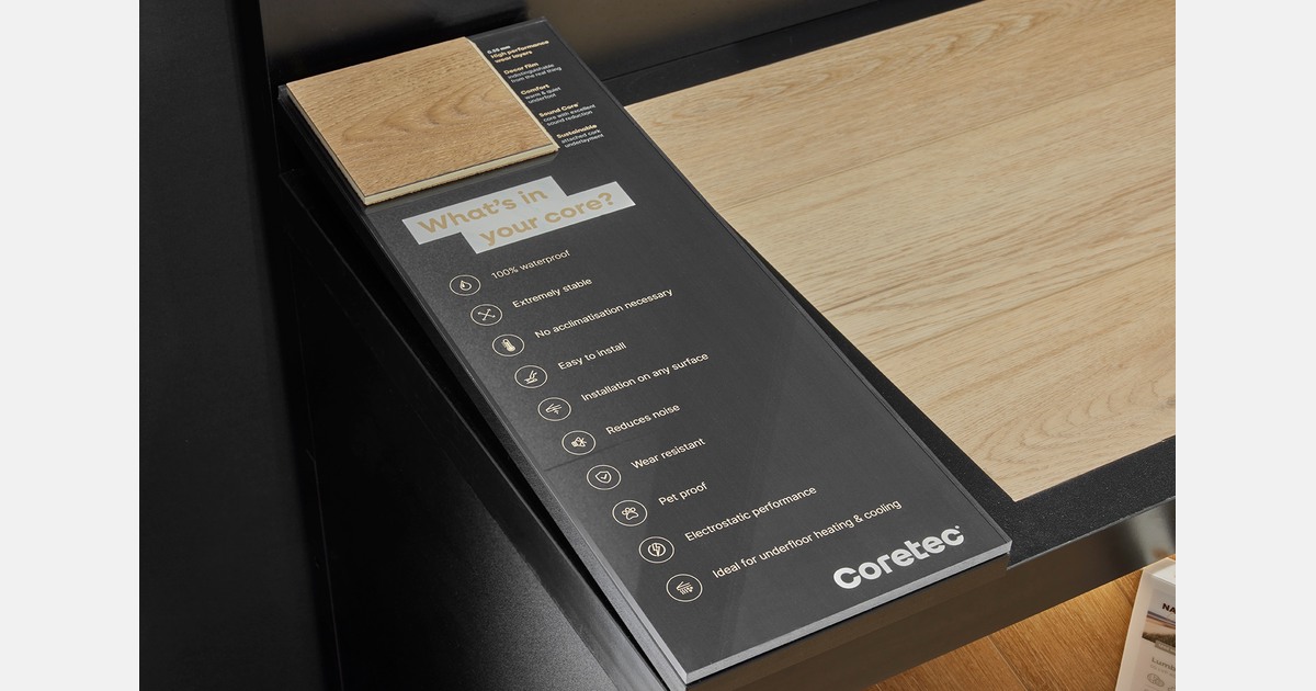 Nieuwe display-concept van Coretec