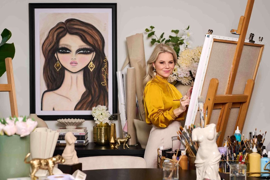 Wendy Buiter opent Pop-Up Art Studio in het centrum van Rotterdam